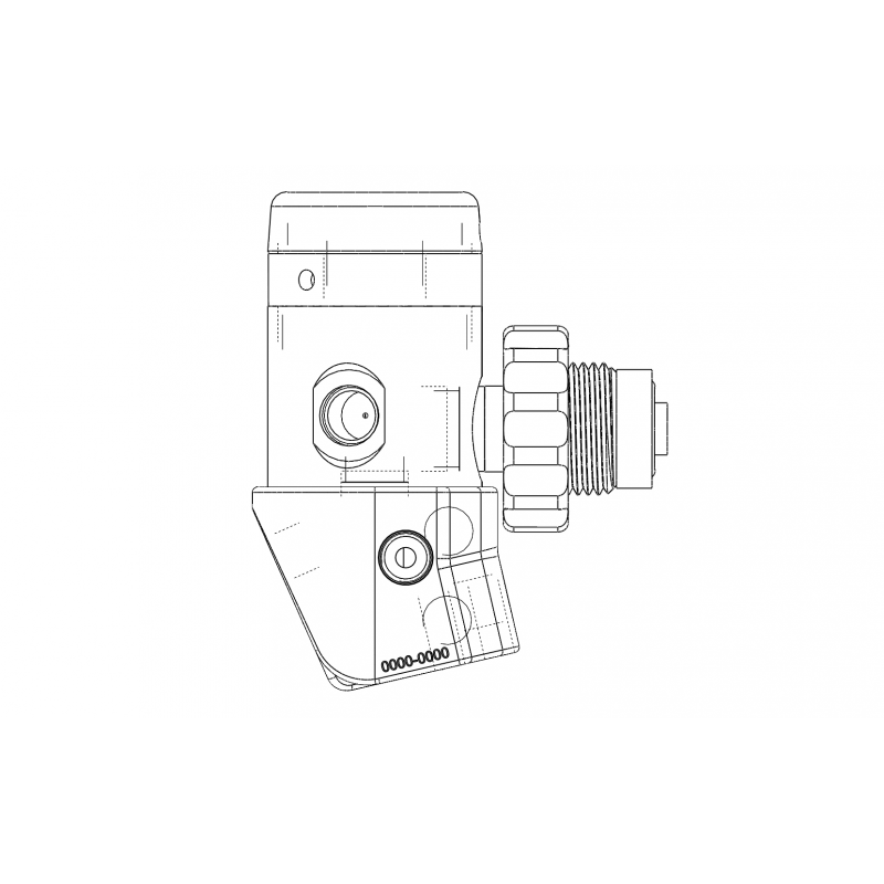 1st stage regulator Apeks DST with right manifold block, M26x2 ...