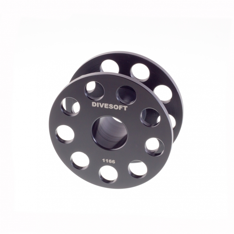 Black spool, no cord - Divesoft.com - Divesoft.com